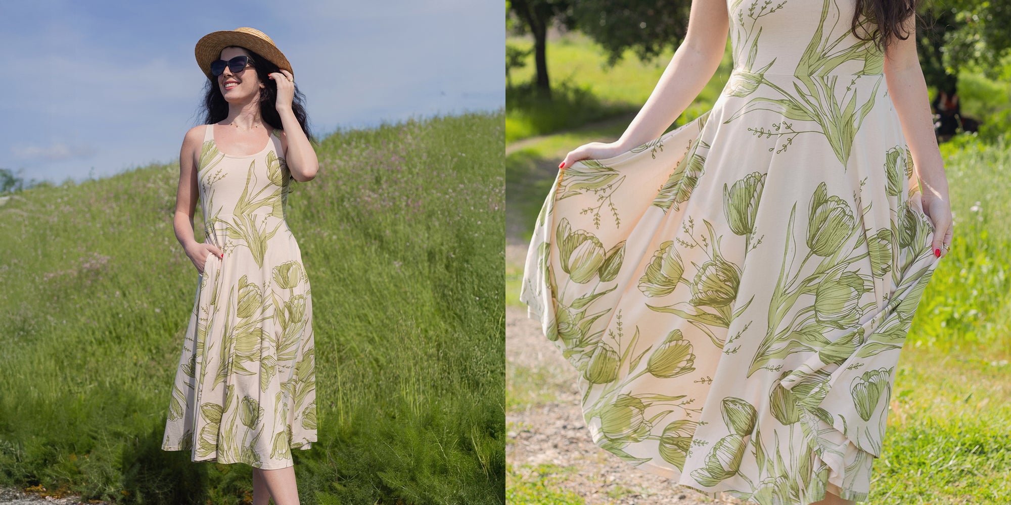 Women's Organic Cotton Dresses | Happy Earth