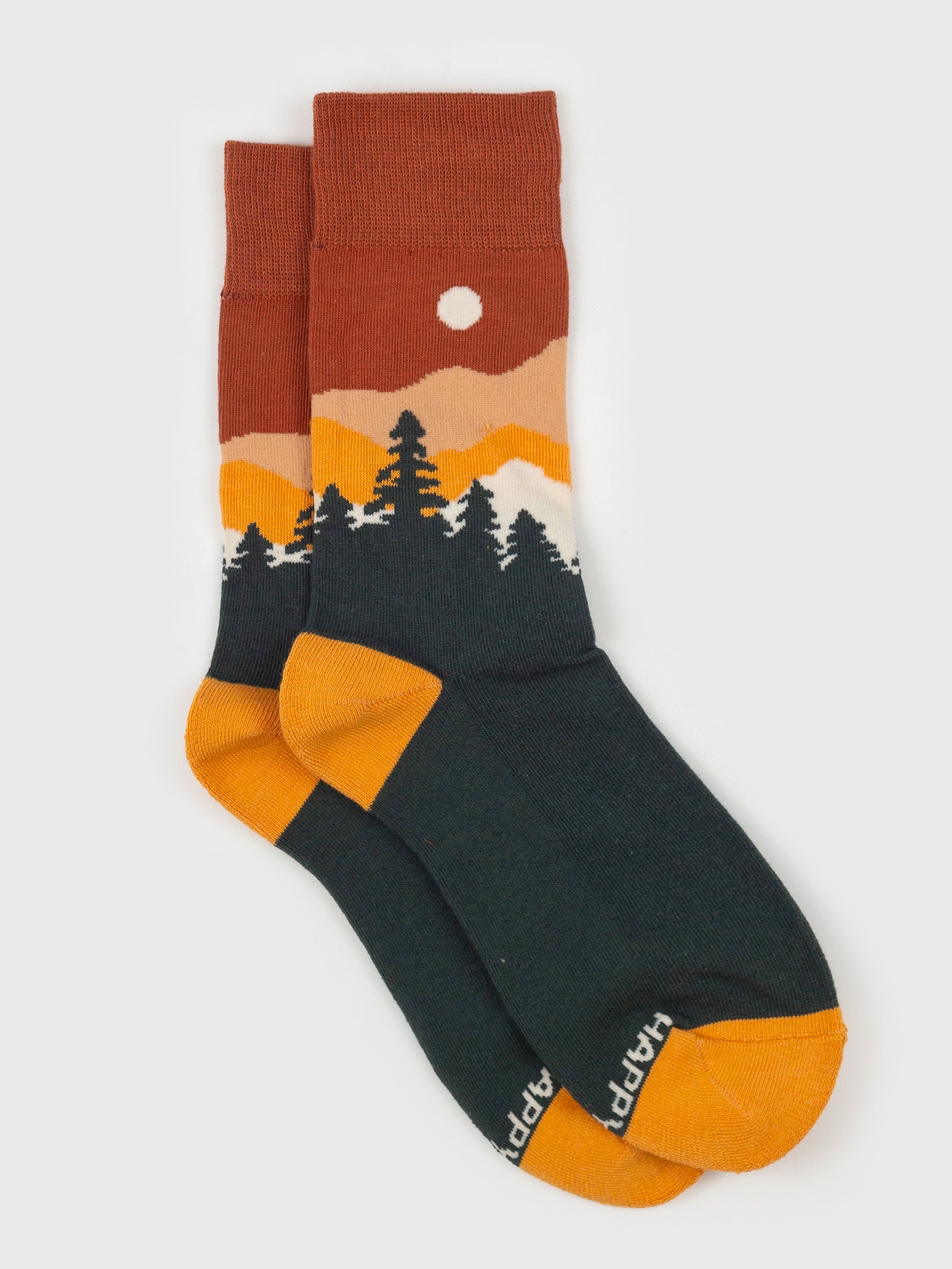 Nature-Inspired Organic Crew Socks | Happy Earth