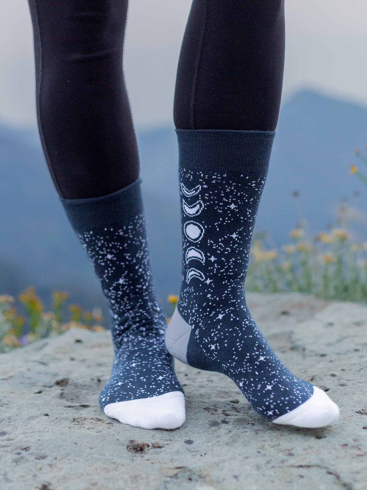 Nature-Inspired Organic Crew Socks | Happy Earth