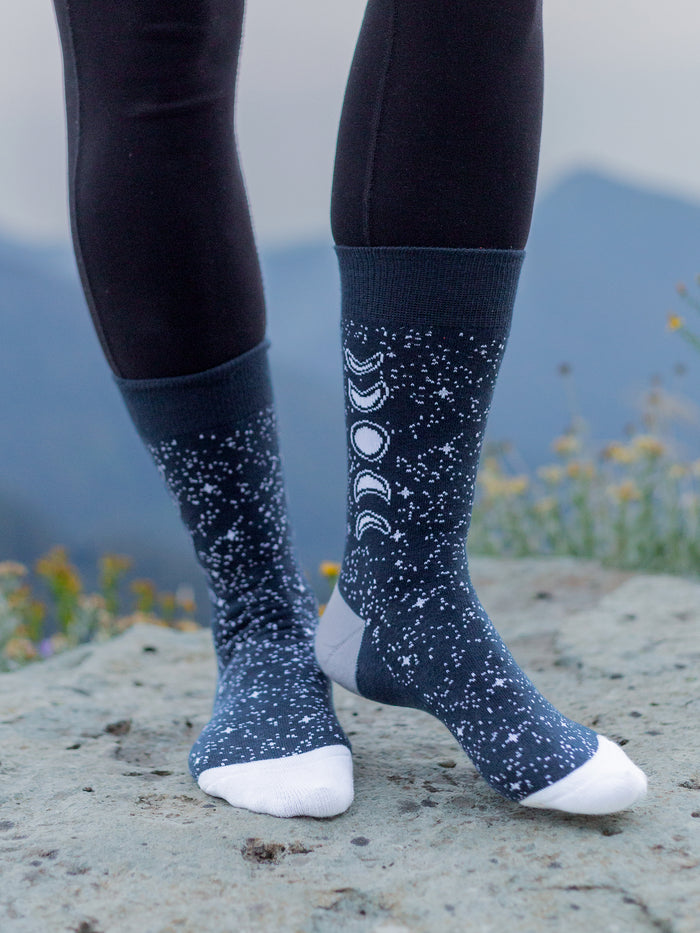 Nature-Inspired Organic Crew Socks | Happy Earth
