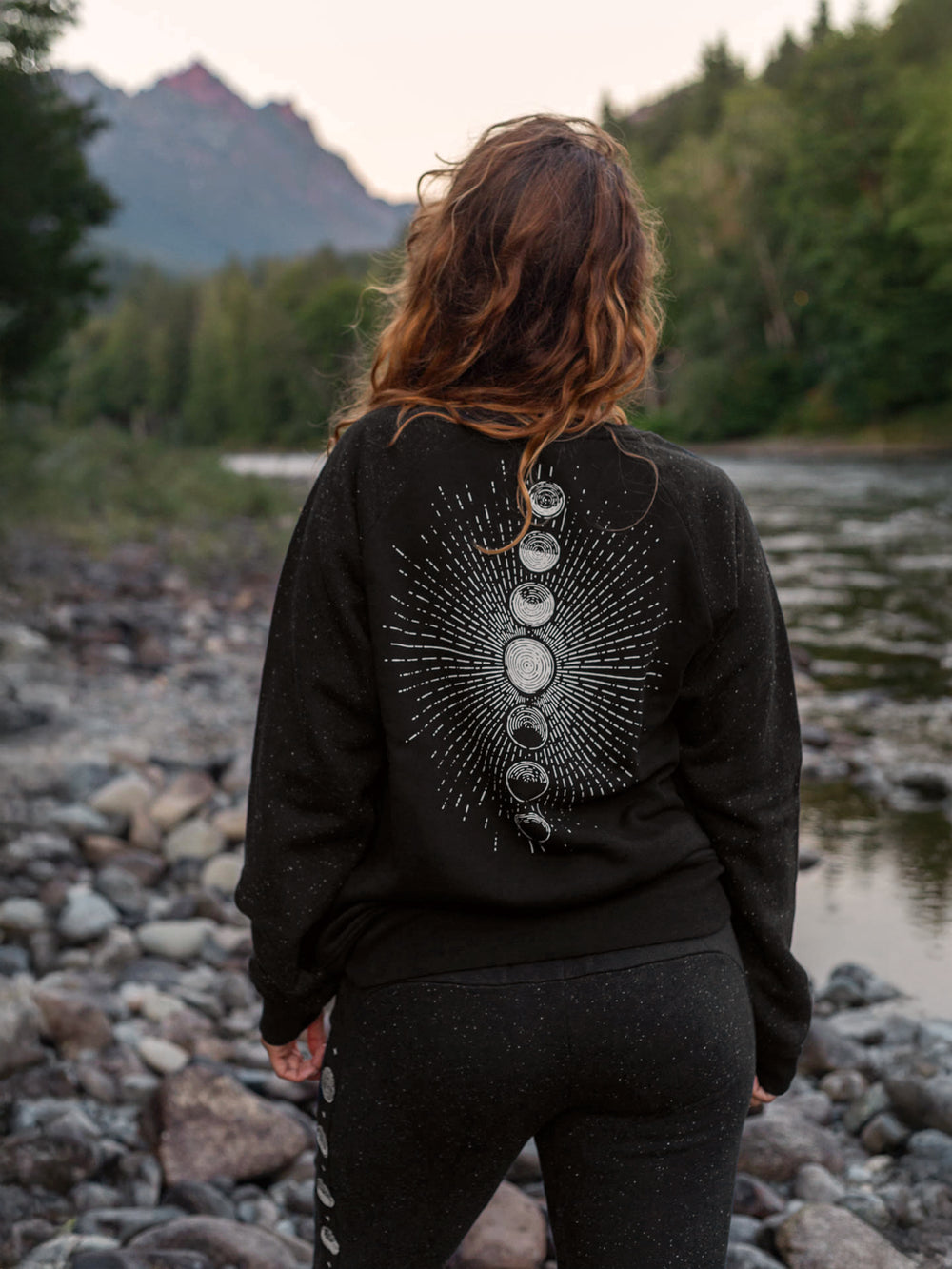 Dark Side Pullover - Organic Cotton Fleece Sweatshirt | Happy Earth