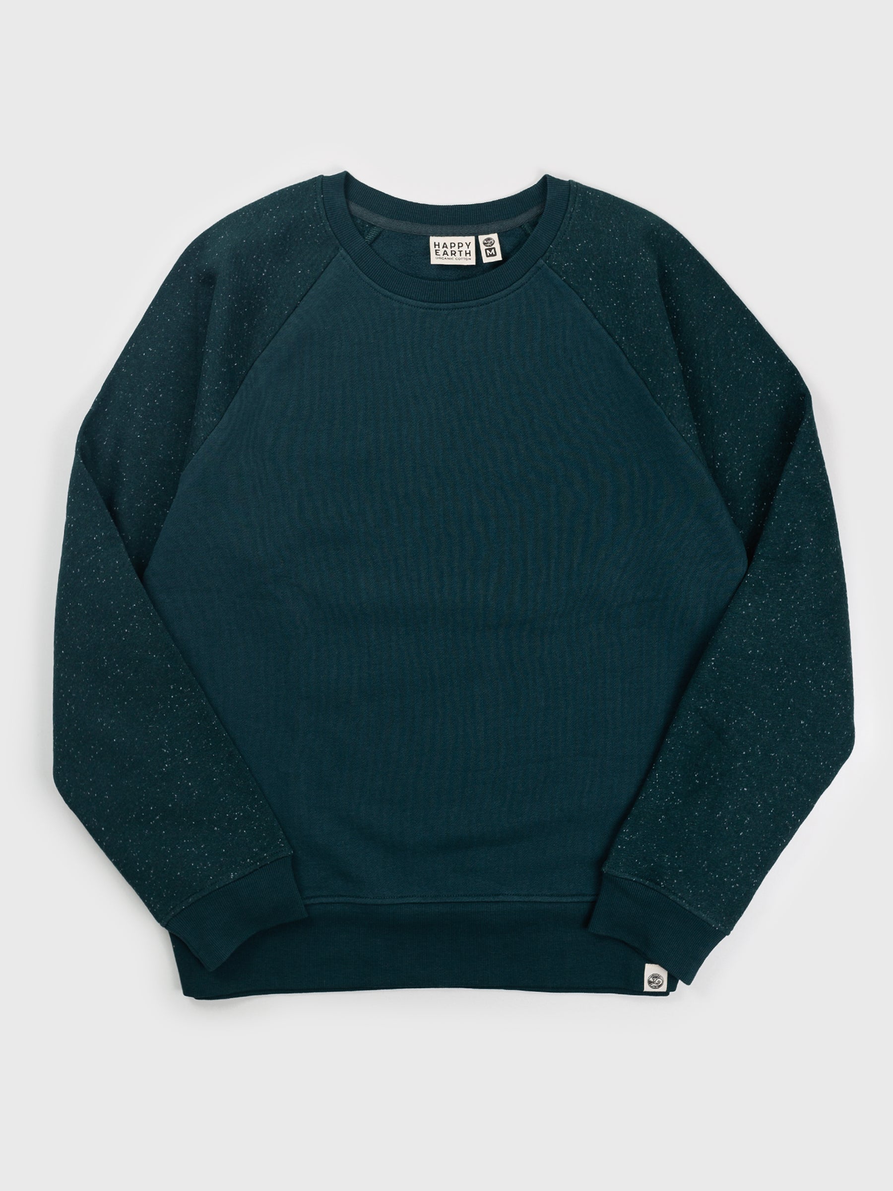 Monstera Pullover - Organic Cotton Fleece Sweatshirt | Happy Earth