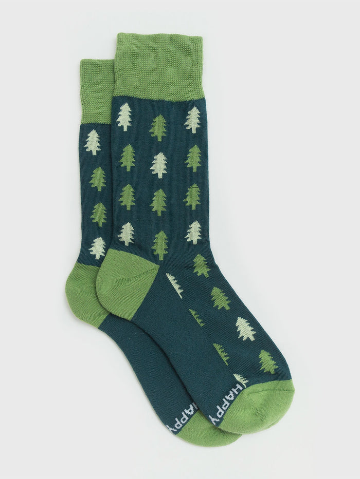 Nature-Inspired Organic Crew Socks | Happy Earth