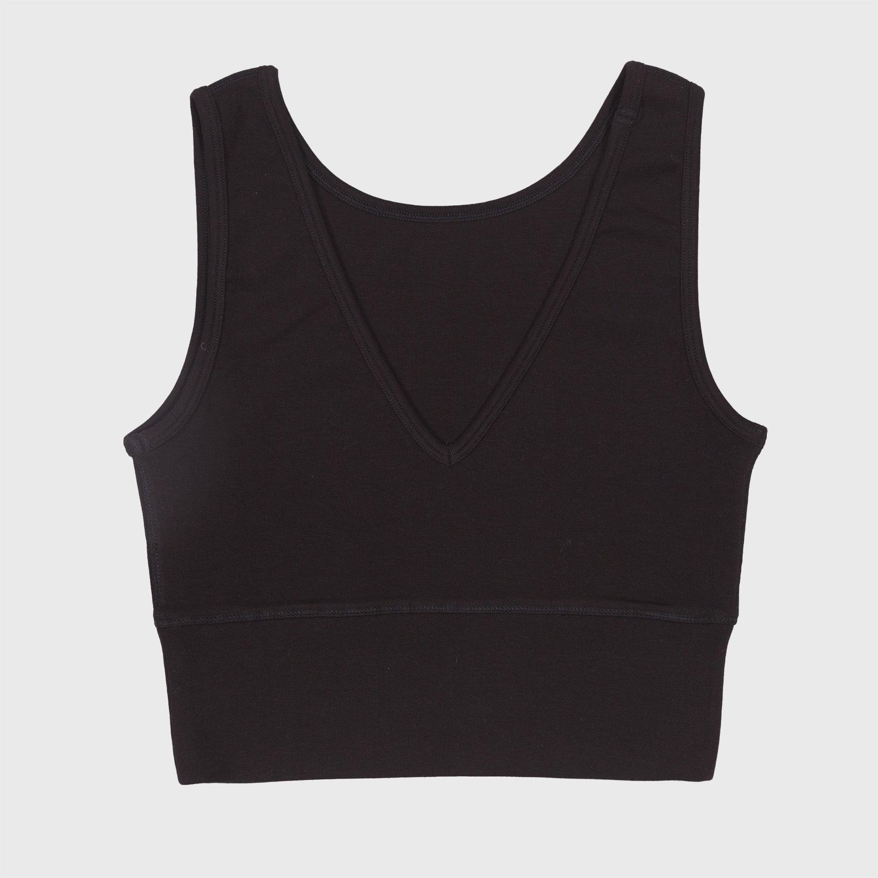 PlantTec Plant-Based Performance Tank - Ribbed / Black