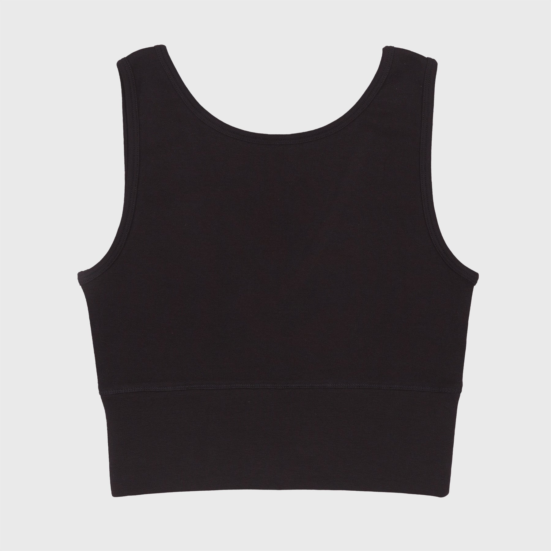 PlantTec Plant-Based Performance Tank - Ribbed / Black